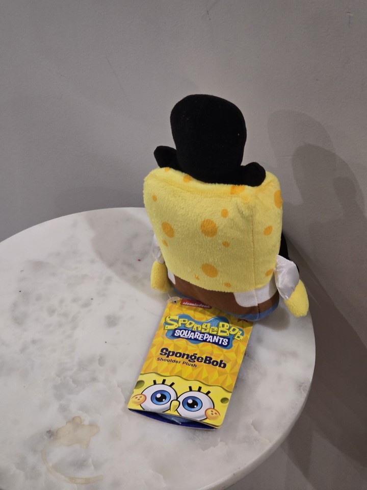 SpongeBob SquarePants movie Shoulder buddy magnet Plush 2025 Movie ...