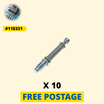 10 x IKEA Billy Bookshelf Cam Lock Screw Bolts 118331 for BILLY Series ...