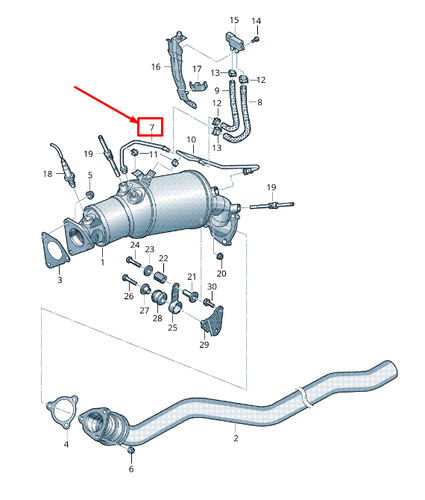 New AUDI A6 Avant C7 Exhaust Air Intake Connecting Pipe 8K0131205C | eBay