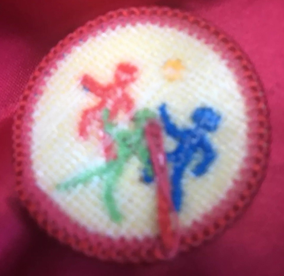 Retired Girl Scouts Junior Badge Patch 1990 - 1999 Sports New Vintage ...