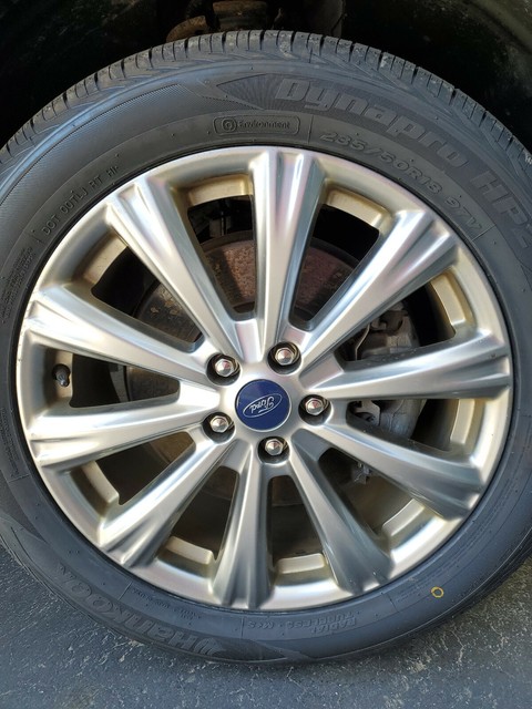 SET 18" FORD ESCAPE TITANIUM FACTORY OEM WHEEL RIMS HYPER SILVER 2017 ...