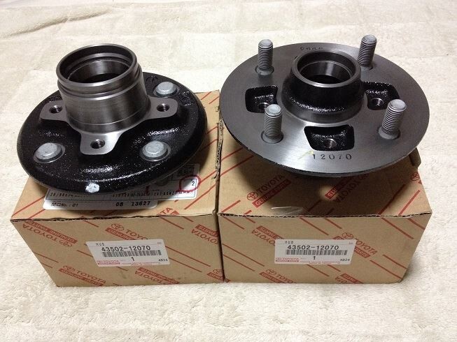 GENUINE TOYOTA FRONT WHEEL HUB SET RH & LH 43502-20100, CELICA ST184 ...