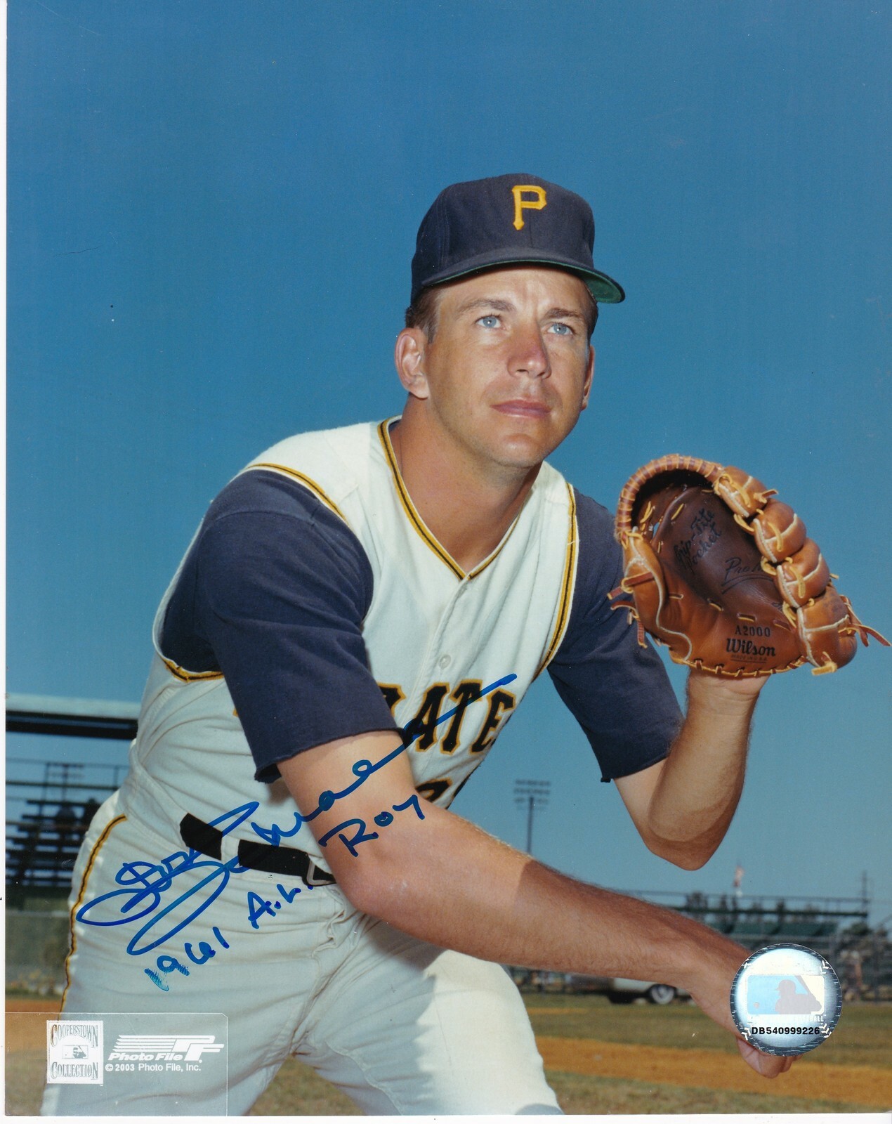 DON SCHWALL PITTSBURGH PIRATES 1961 AL ROY ACTION SIGNED 8x10 | eBay