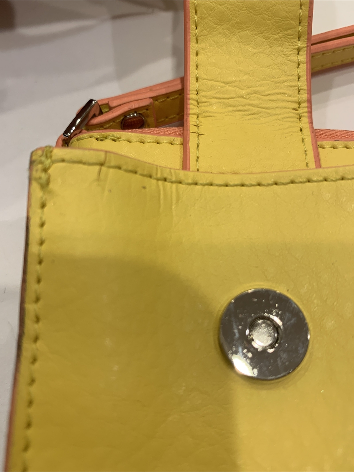 Baekgaard Women Wallet. Yellow + Pink. 5x3.5” in Size. Cute… | eBay