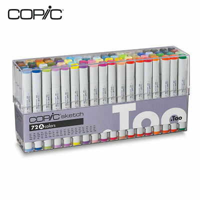 Copic Sketch Marker 72 Color Set Artist Markers A, B, C, D, E Type | eBay