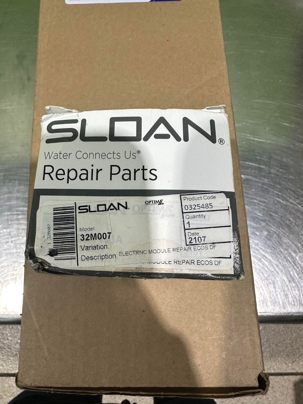 Sloan Electronic Module & Sensor Assembly Dual-flush ECOS Model 32M007 ...