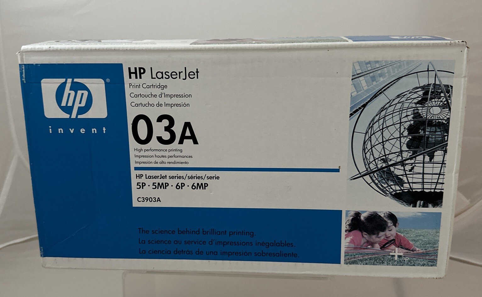 Genuine HP 03A C3903A Black Toner Print Cartridge for LaserJet 5P 5MP ...