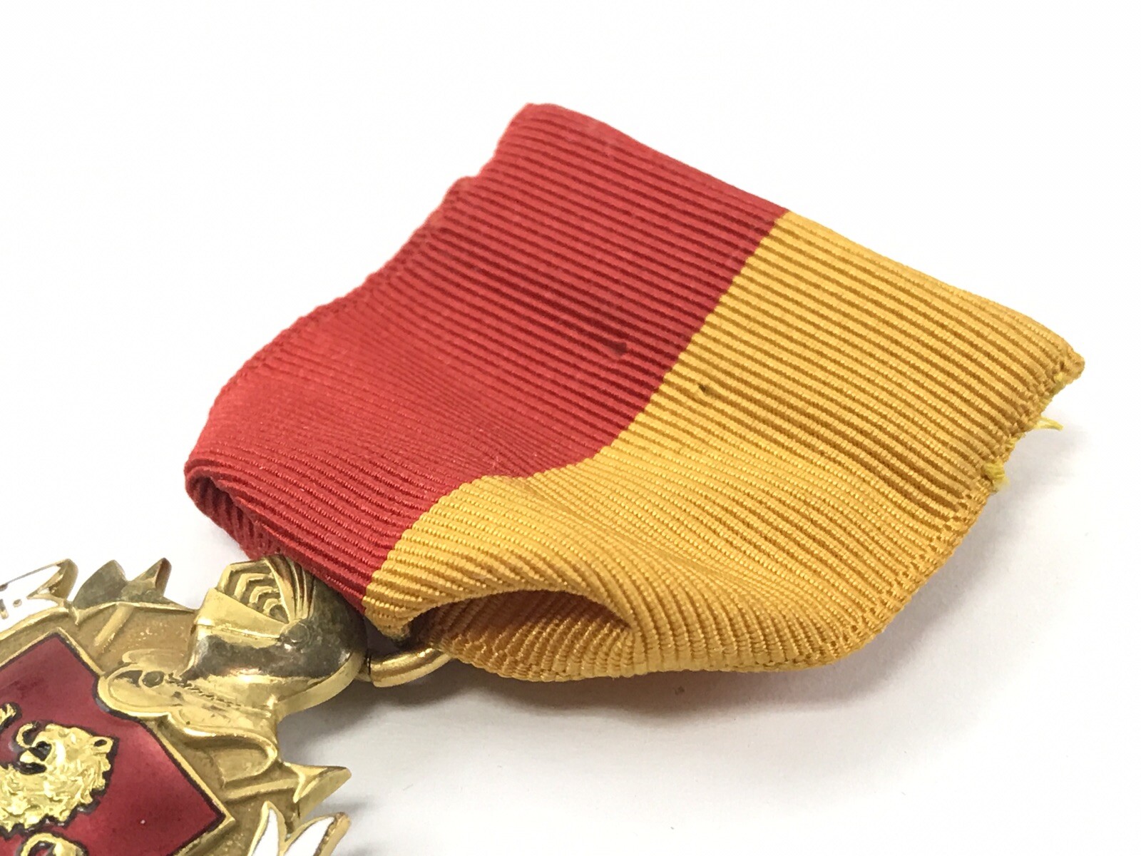 Vintage National Society of Magna Charta Dames Insignia Medal, Lion ...