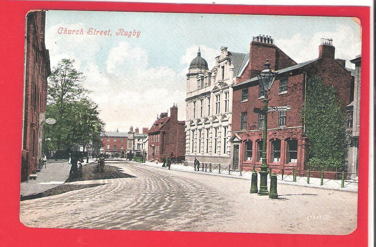 Rugby CHURCH STREET RUGBY VALENTINES ENGLAND WARWICKSHIRE | eBay UK