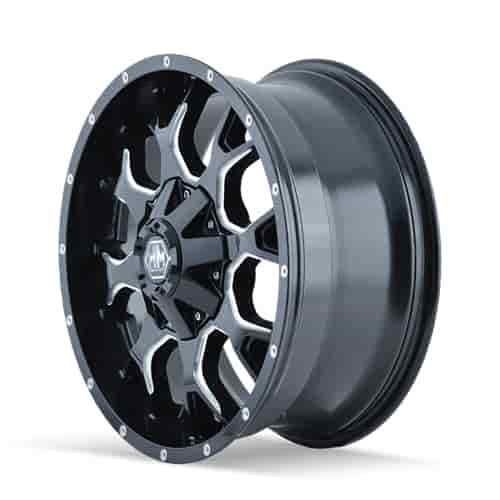 Detroit Wheels 8015-7952M18 Mayhem 8015 Series Warrior Wheel Size: 17 x ...