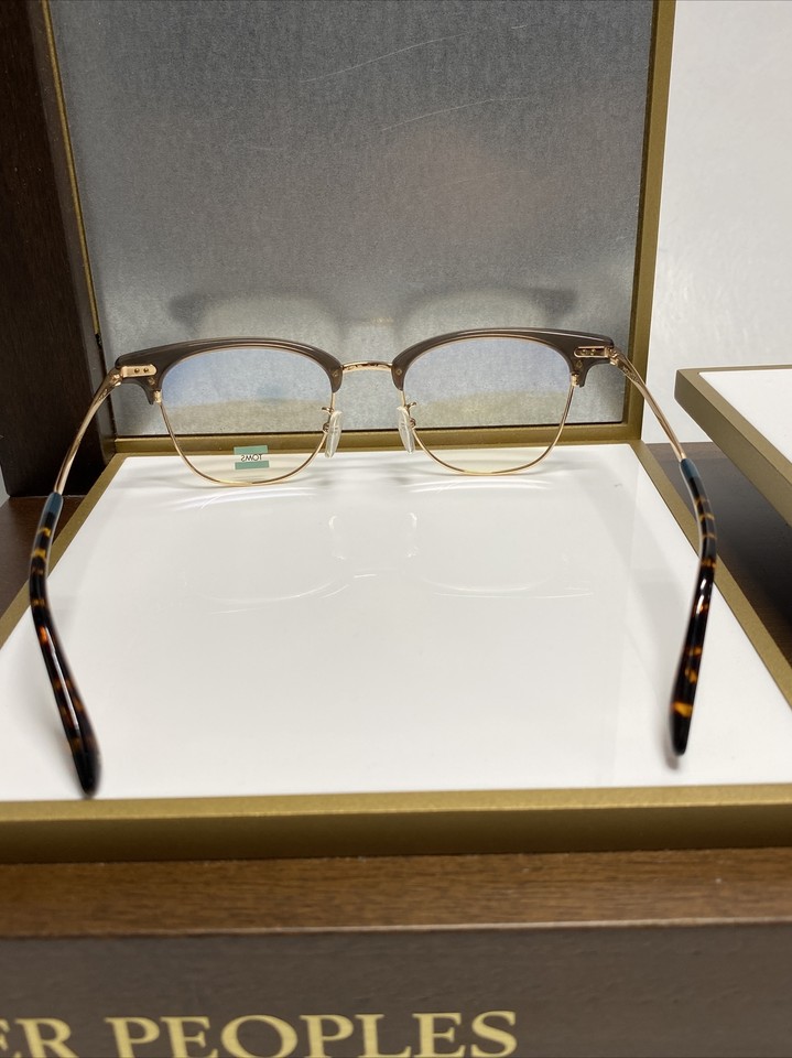 New Toms Monty 52 Grey/Gold 10016663 Eyeglass Frame 52-21-147 | eBay