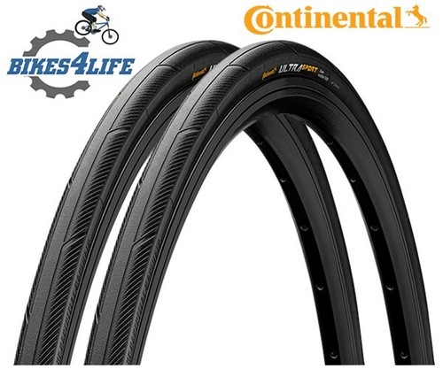 2 Continental Ultrasport 700 x 28c Cycle Tyres Ultra Sport 111 | eBay