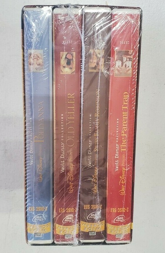 Vault Disney Collection DVD Collector's Box Set 4 Films - NEW & Factory ...