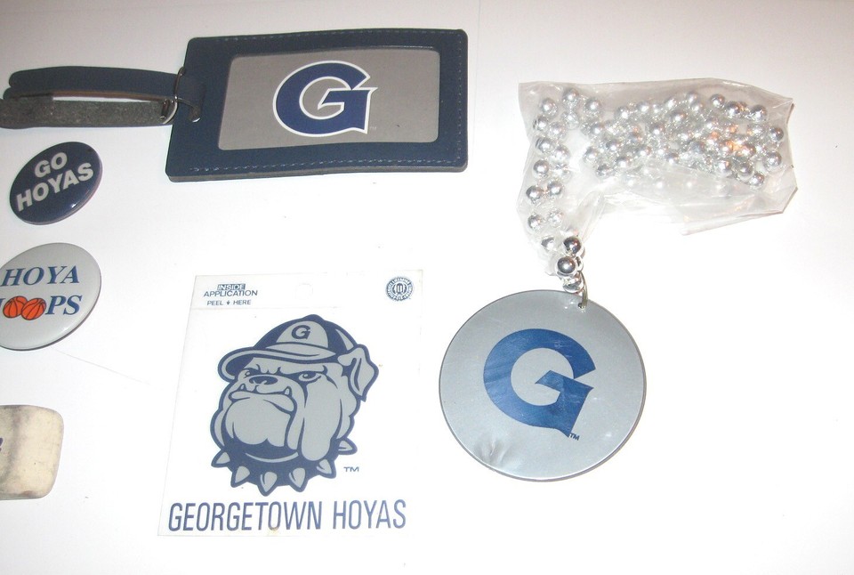 GEORGETOWN HOYAS Basketball Lot of Promotional Trinkets - Pinbacks ...