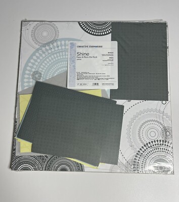 Creative Memories Shine Paper & Photo Mat Pack 12x12 | eBay