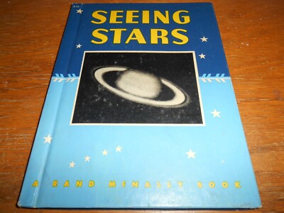 SEEING STARS by WB White Rand McNally VINTAGE SPACE HARD COVER BOOK | eBay