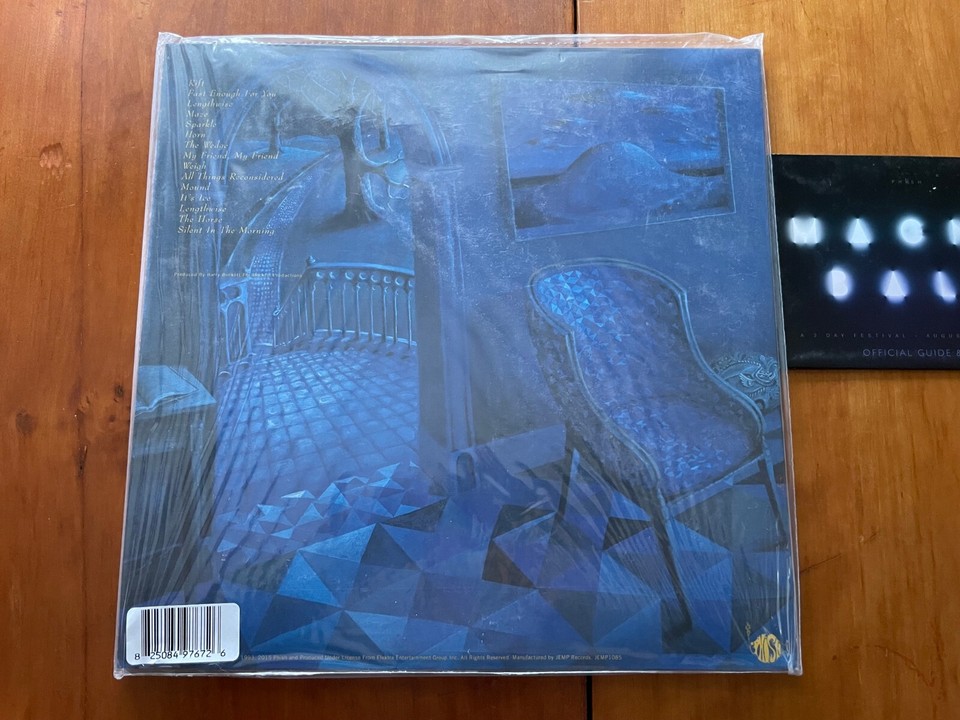 PHISH Rift 2LPs SEALED w/ Welker Print & Magnaball Guide & Map Blue Wax ...