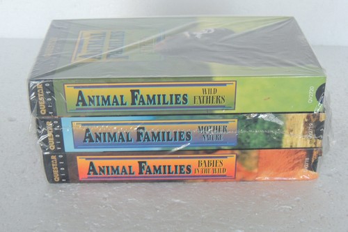 Animal Families Questar Video Collection 3 Boxed Set VHS Brand New ...