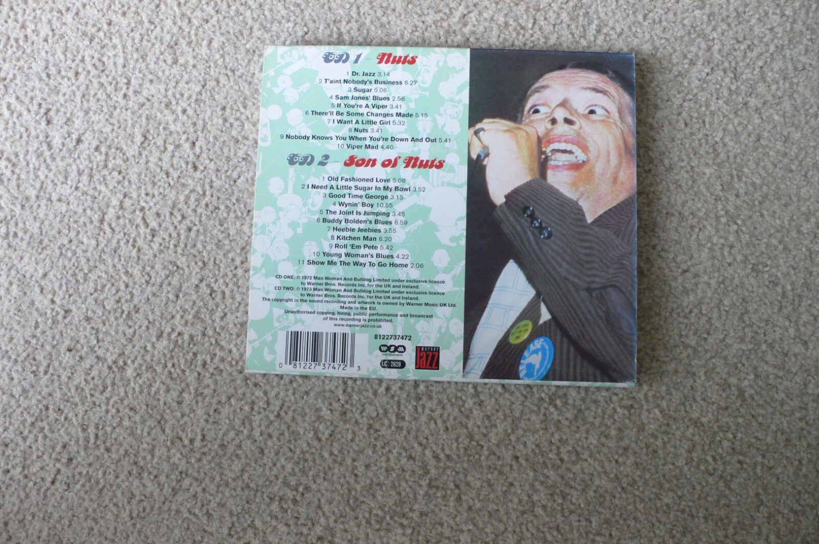 George Melly - Nuts & Son of Nuts (Live Recording, 2004) for sale ...