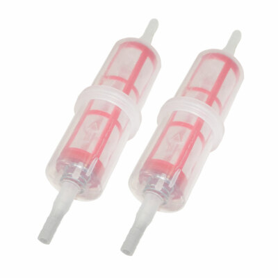 2 x Large inline fuel filters diesel Bio plant hgv forklift filter 8 ...