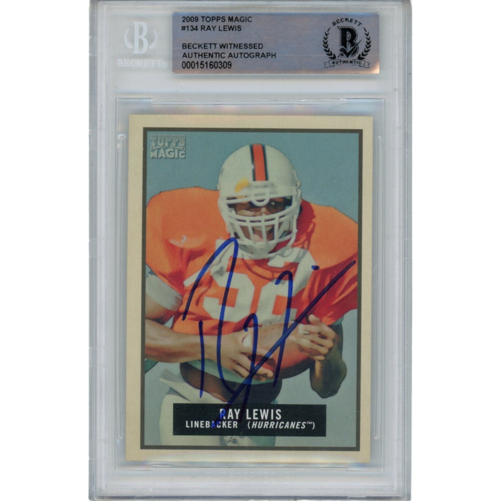 Ray Lewis | Autographed Football Memorabilia & NFL Merchandise