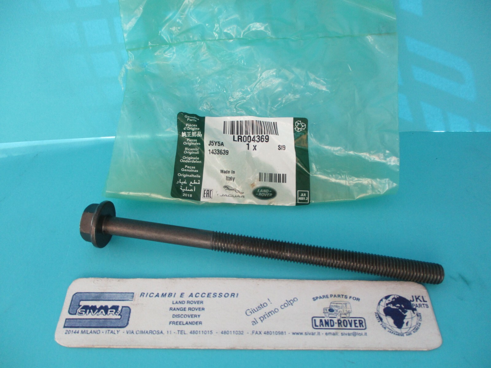 10 Original Head Fastening Bolt For Defender Puma 2.2 2.4TD LR004369 ...