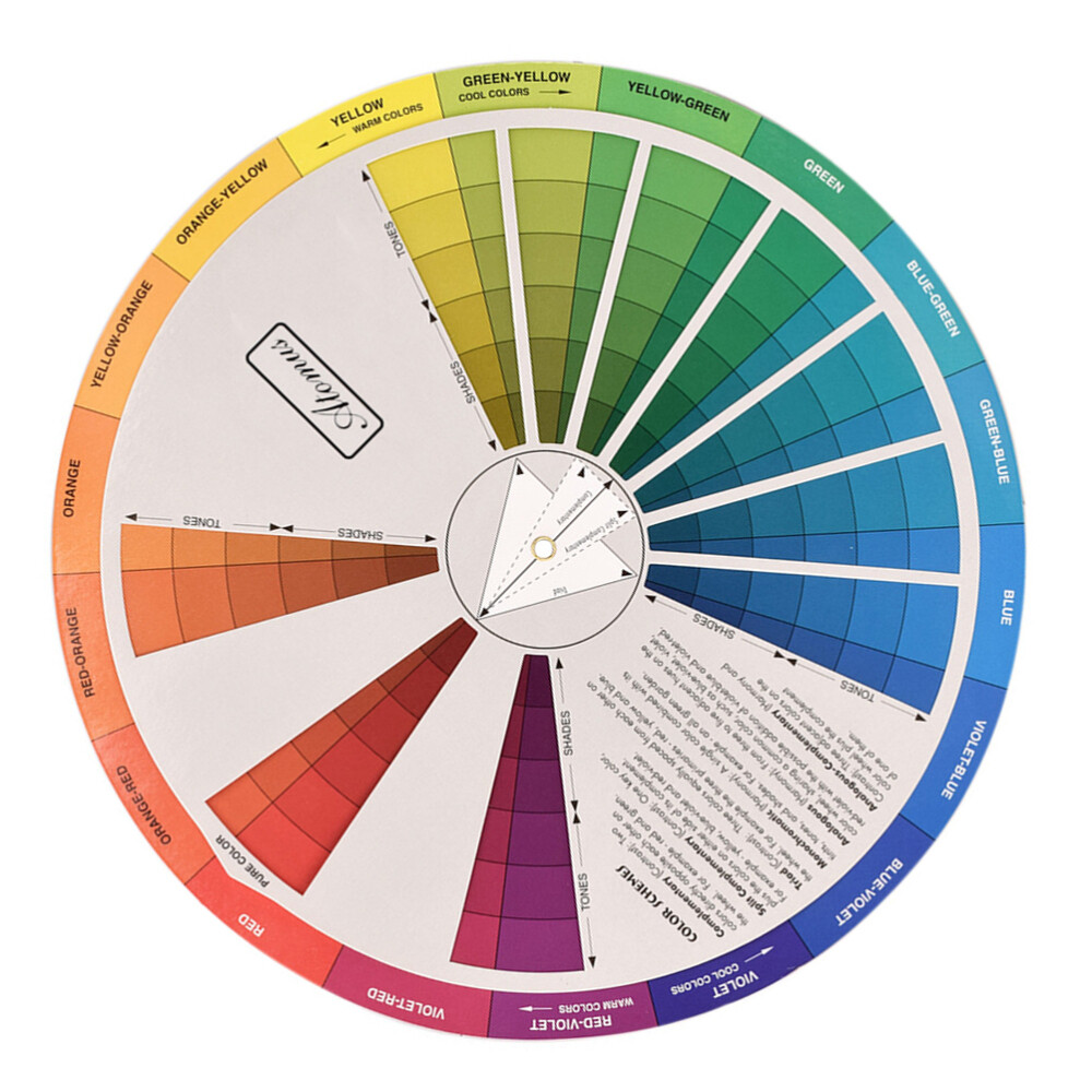 Flower Color Wheel Chart Colour Harmonies | Learning Floristry | Best
