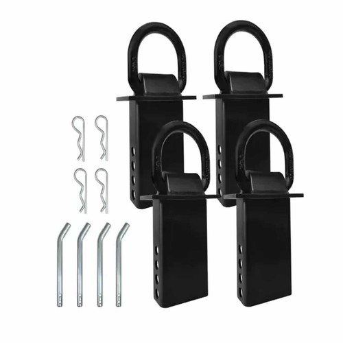 4PK Heavy Duty Utility Trailer D-Ring Tie Downs – 18,000 lbs Stake ...