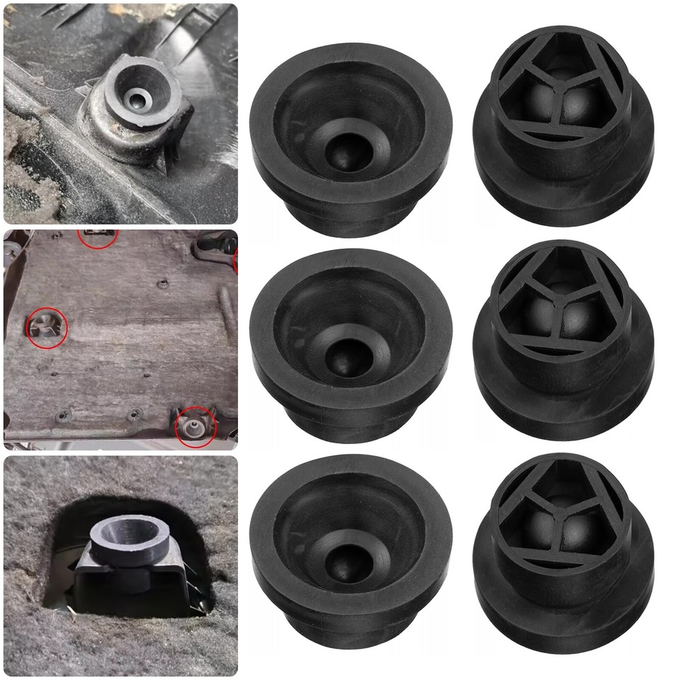6X Fit Volvo C30 C70 S40 V50 S80 V70 Engine Cover Rubber Grommet Mount ...