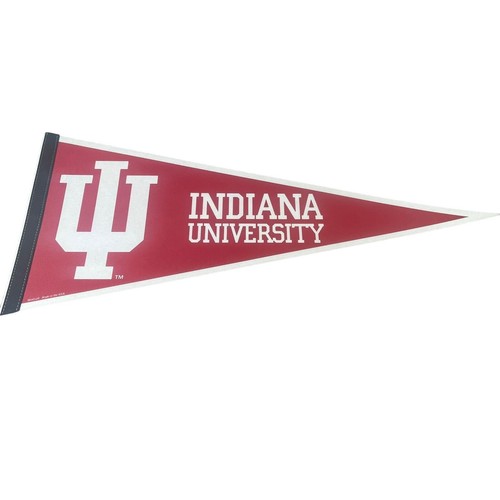NCAA Wincraft USA Made 30"x12" Red Indiana University Hoosiers | eBay