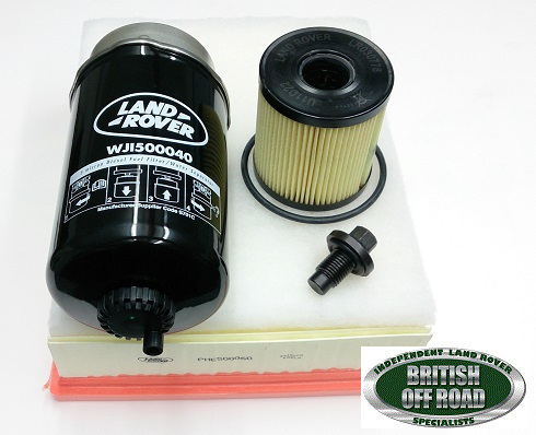 LR030778 WJI500040 PHE500060 - LAND ROVER DEFENDER PUMA FILTER KIT ...