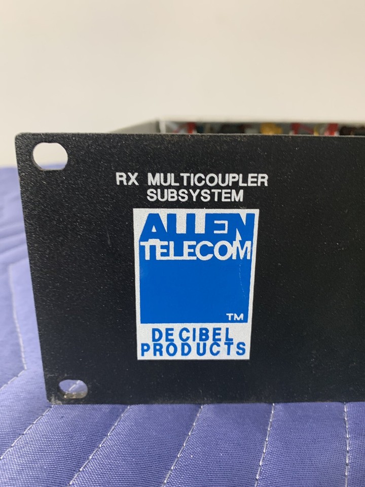 Decibel Allen Telecom RX Multicoupler Subsystem DBCNRX-16AN Receiver ...