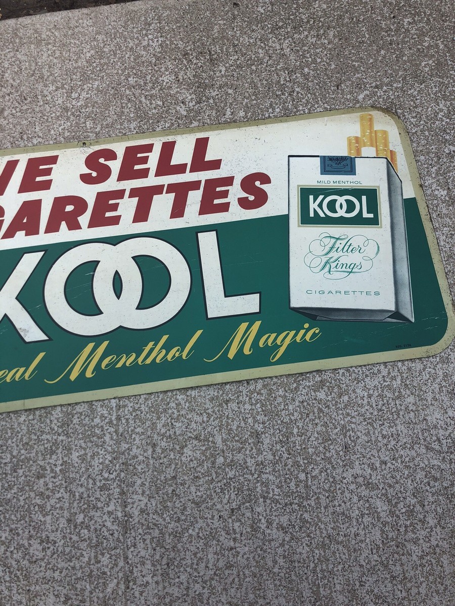 Kool Cigarette Tin Sign