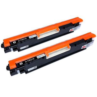 2 Black Laser Toner Cartridges for HP TopShot LaserJet Pro M275 & Pro ...