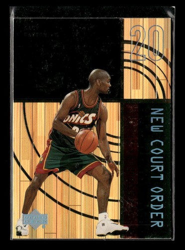 1999-00 Upper Deck Hardcourt #NC12 Gary Payton New Court Order | eBay
