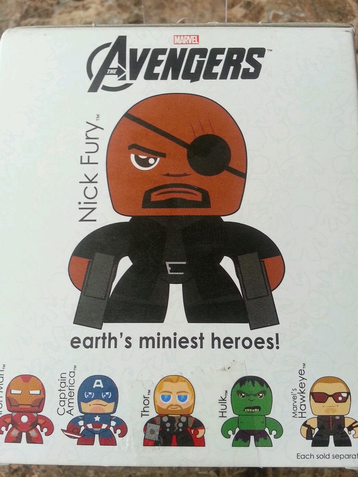 MARVEL,THE AVENGERS "NICK FURY"MINI MUGGS "BRAND NEW & SEALED" | eBay