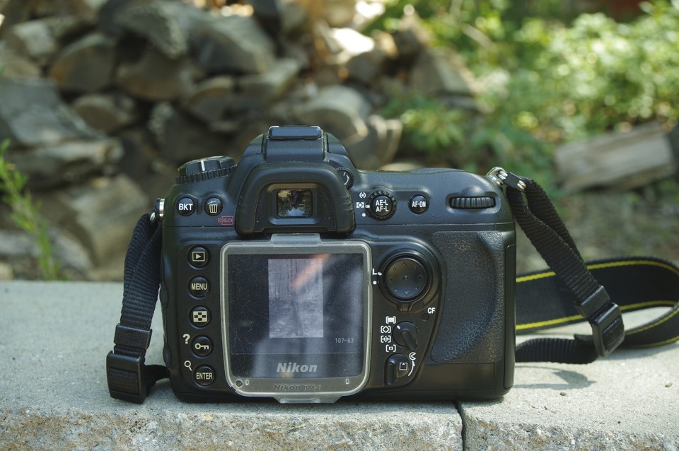 USED Infrared Converted Nikon D200 10.2 MP Digital SLR Camera W/ 28-80 ...