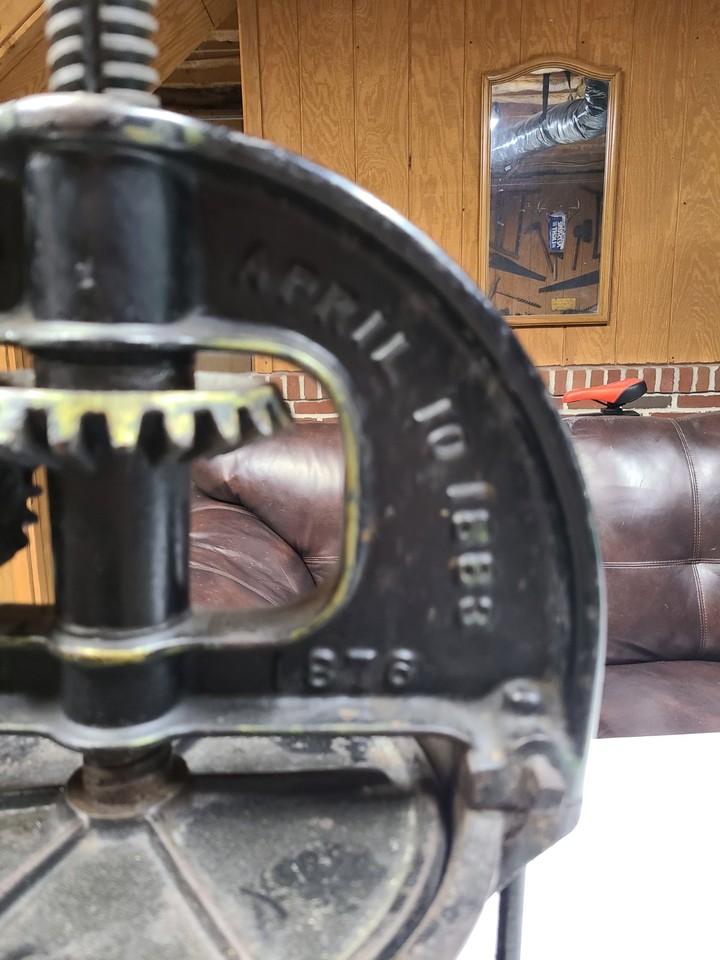 ENTERPRISE 8 QT SAUSAGE STUFFER LARD FRUIT JUICE PRESS MODEL 35 See ...