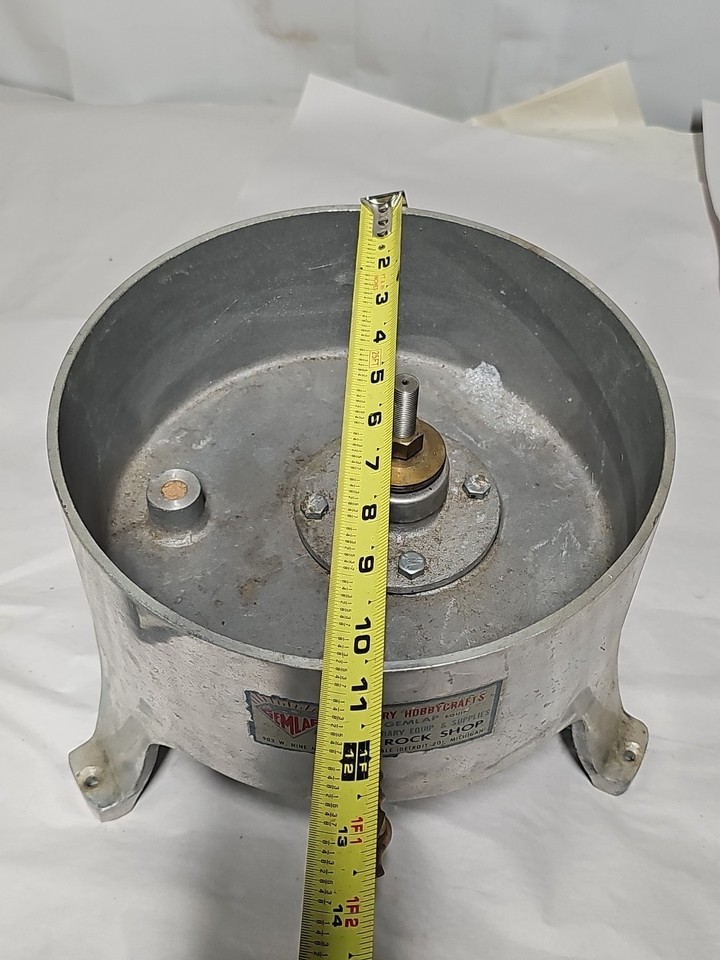 Lapidary Hobbycrafts GemLap 5-A No. 369 Flat Lap Faceter Faciting ...