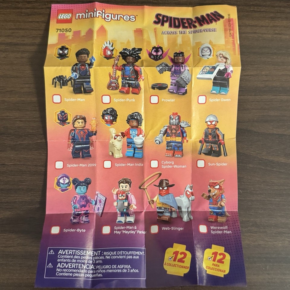 LEGO Spider-Man: Across The Spider-Verse 71050 Prowler CMF New | eBay