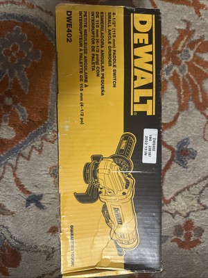 DeWalt DWE402 4-1/2" Small Angle Grinder with Paddle Switch | eBay