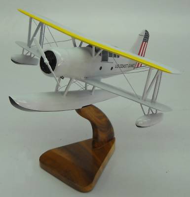SOC-1 Curtiss SOC Seagull Scout Airplane Desk Wood Model Big New | eBay