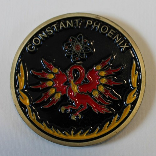 CONSTANT PHOENIX WC-135 Nuclear Nuke Sniffer Air Force Challenge Coin ...