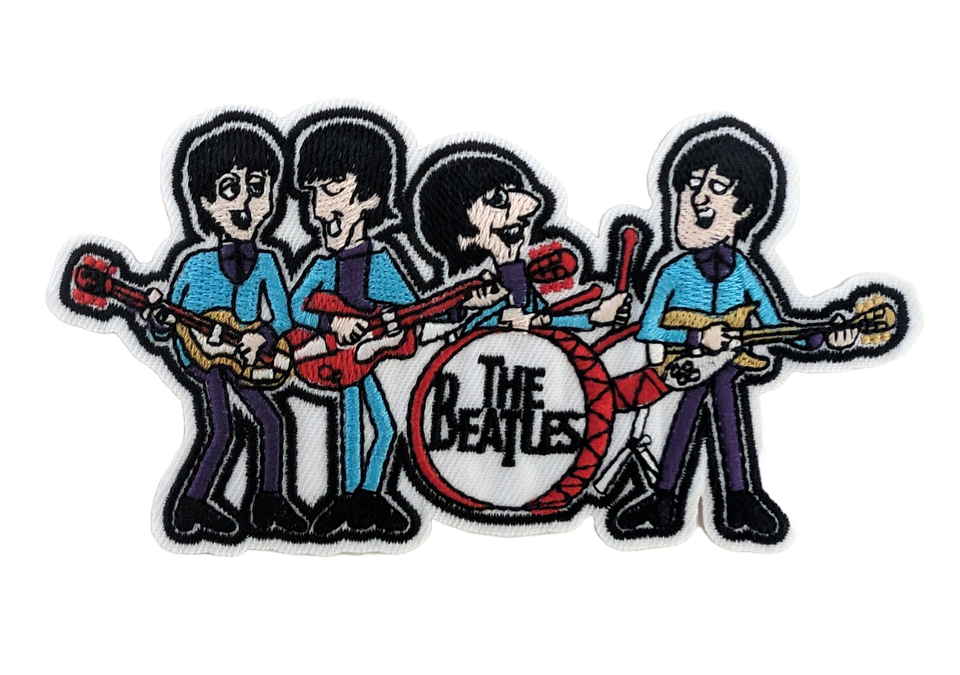 Beatles Patches, Beatles Embroidery Iron On Band Patches, Fab 4 Patches ...