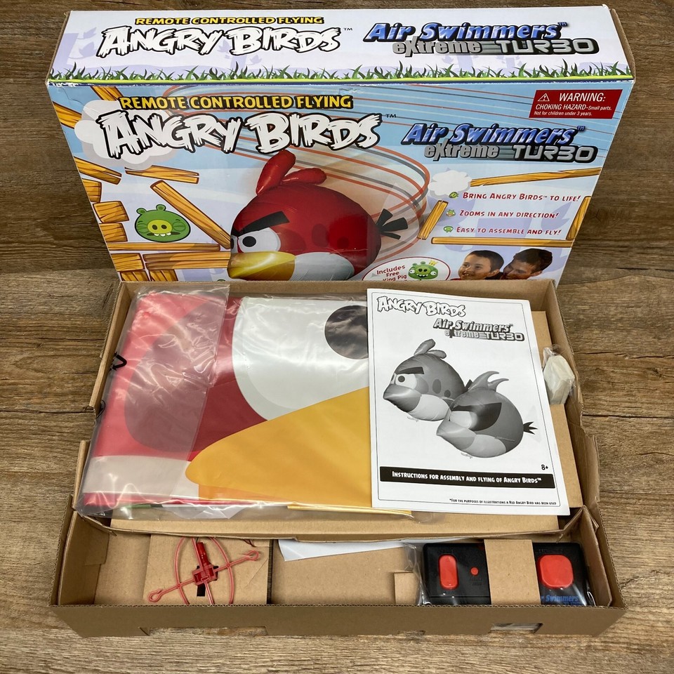 Angry Birds Air Swimmers Extreme Turbo Remote Controlled Flying Bird ...