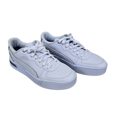 PUMA Women's Skye Sneakers White White/Silver 9M New without Box | eBay