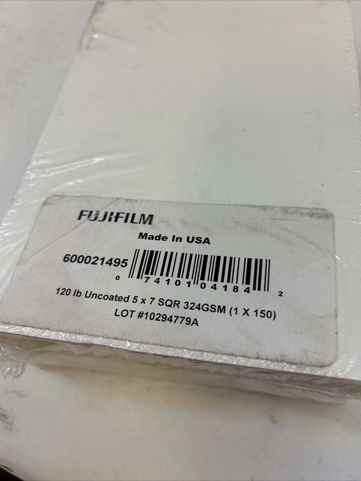 FUJIFILM Uncoated 5x7 SQR 324GSM 1x150 Scalloped Cards for sale online ...