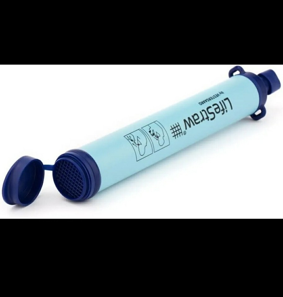 LifeStraw Personal Water Filter for Hiking Camping Travel Emergency ...