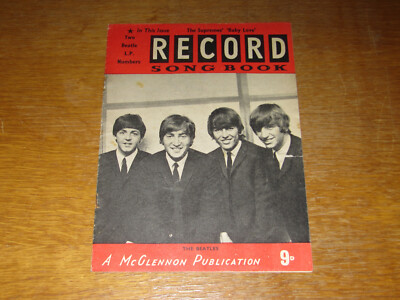 RECORD SONG BOOK - THE BEATLES - 1960's UK MAGAZINE | eBay