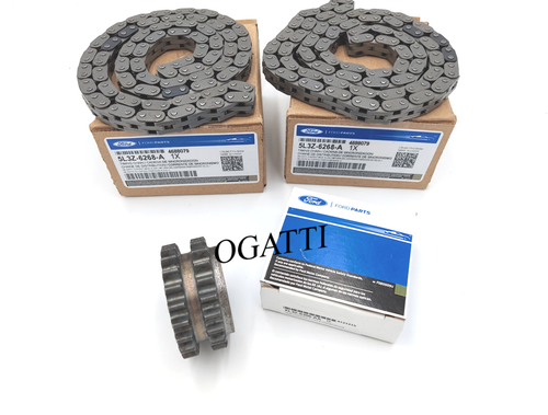 BRAND NEW OEM ENGINE TIMING CHAIN SET-3 F-150 5.4L V8 24V SOHC 5L3Z ...